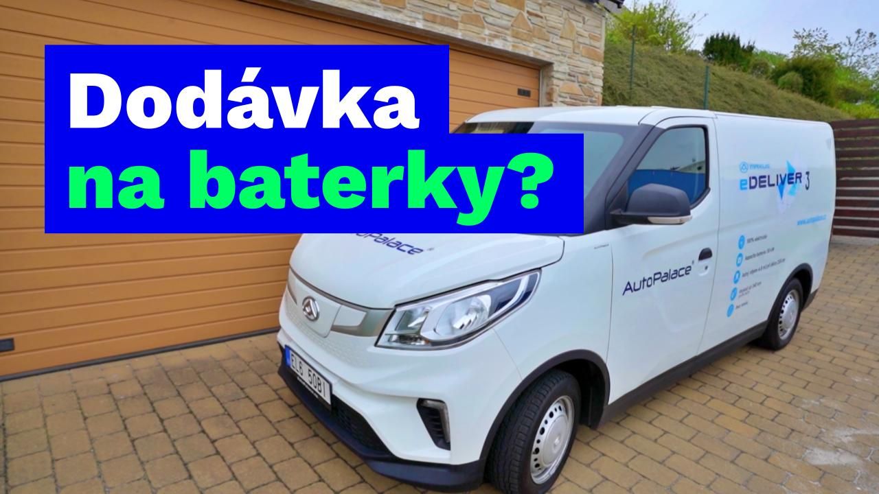 Maxus eDeliver 3 L1: Elektrická dodávka v týdenním testu | Stream
