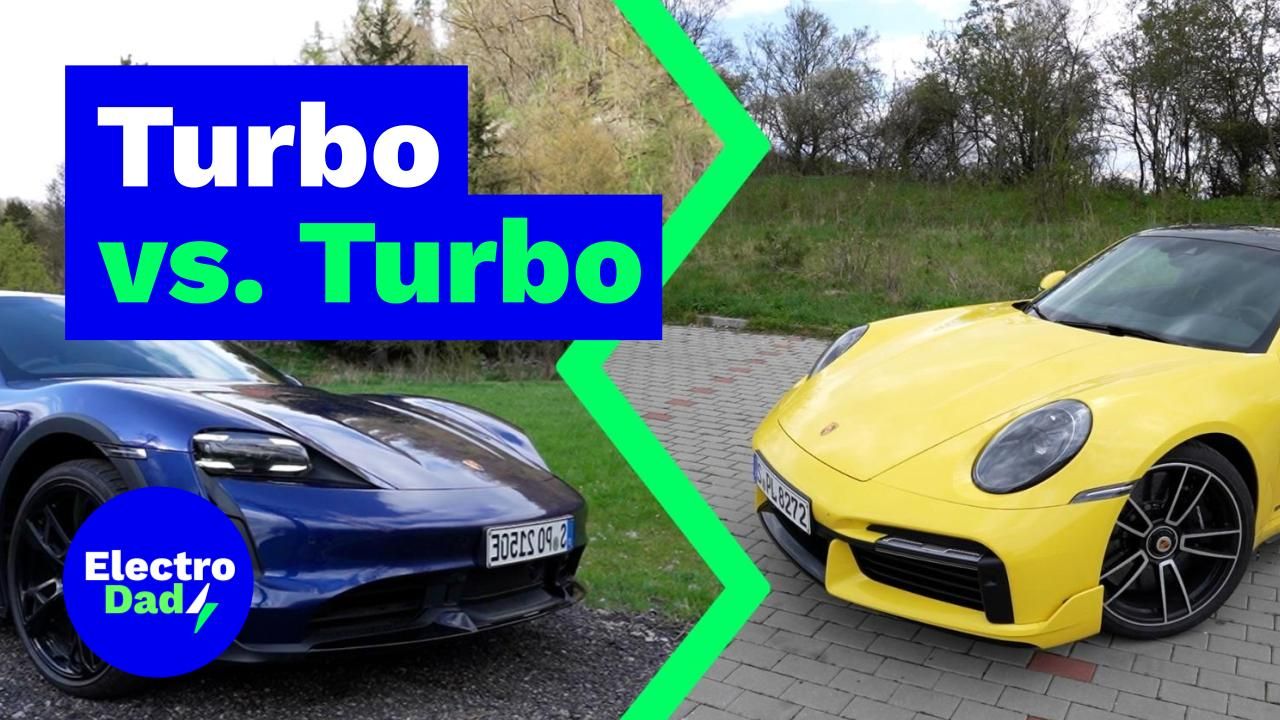 Turbo vs. Turbo! Porsche slaví 75 let, testování Taycan Turbo a 911 ...